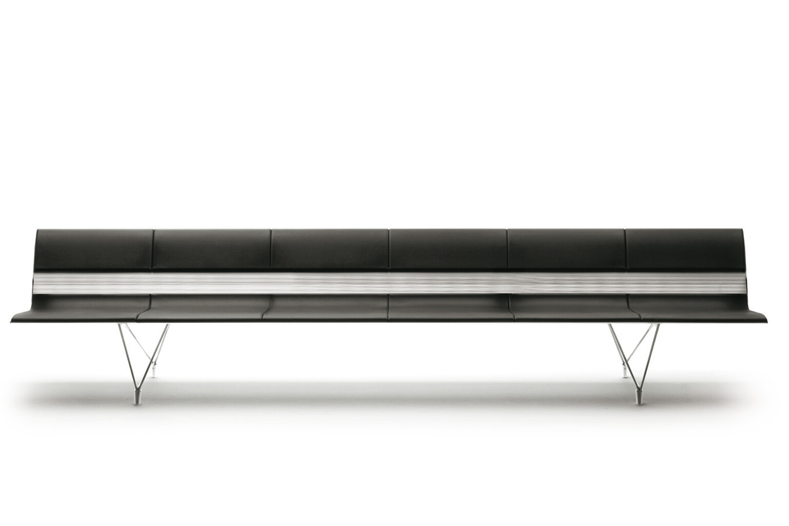 Aero bench with backrest by Sellex | STYLEPARK