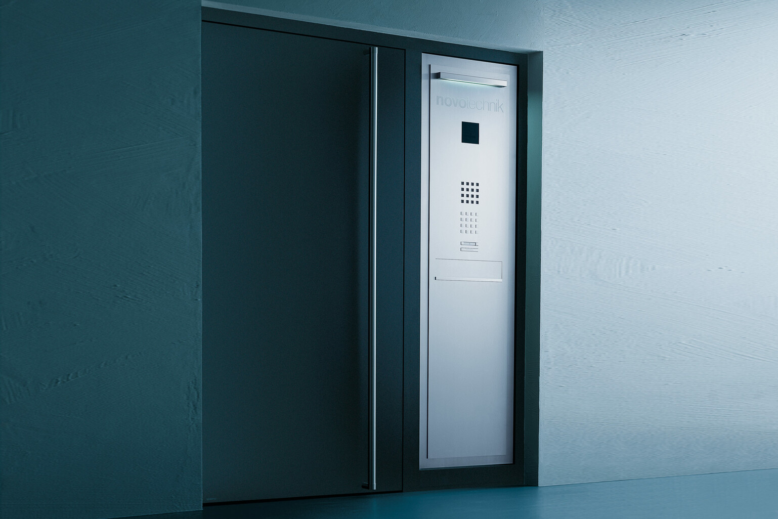 Steel Letterbox door panel by Siedle | STYLEPARK