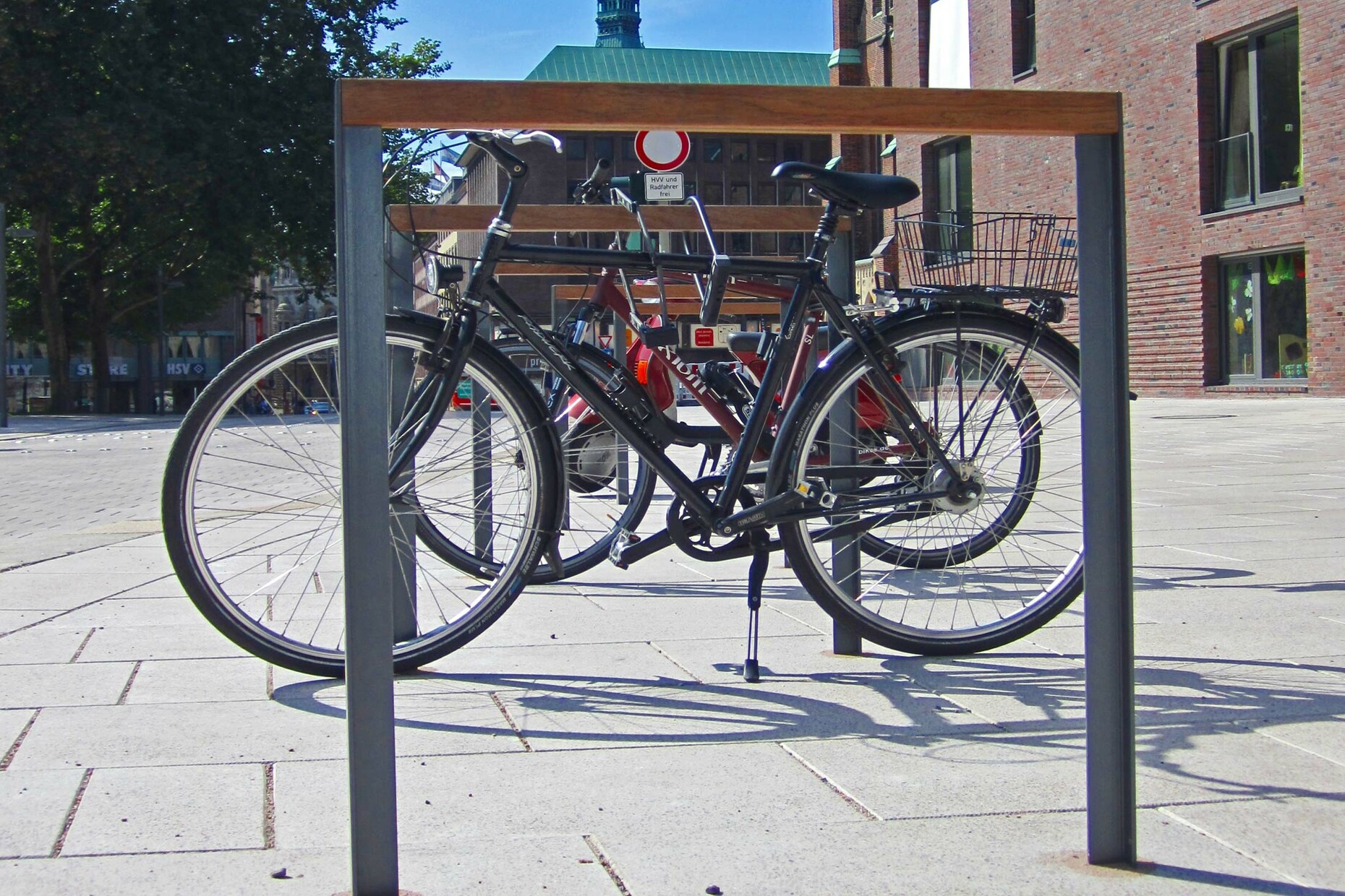 Steelwood bike rack Hermes by UNION - public & street furniture | STYLEPARK